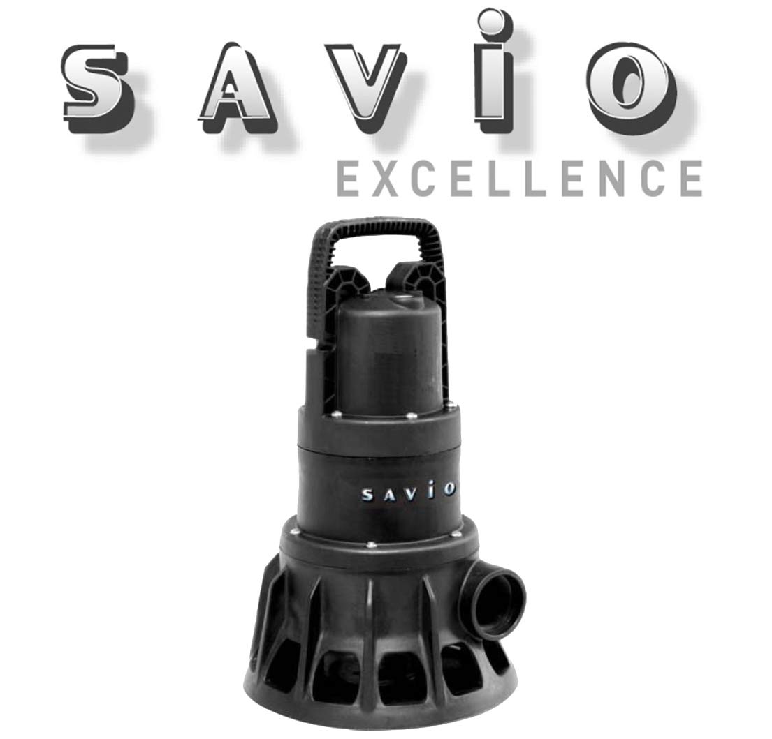 Savio WMS5000 - Water Master Solids 5,000 GPH Submersible Pump - Pond ...