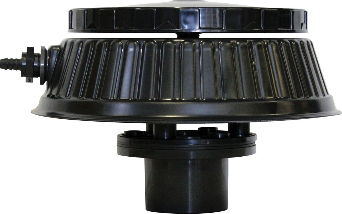 EasyPro BDA 3" Bottom Drain with Air Diffuser - ncludes 10? Rubber air ...