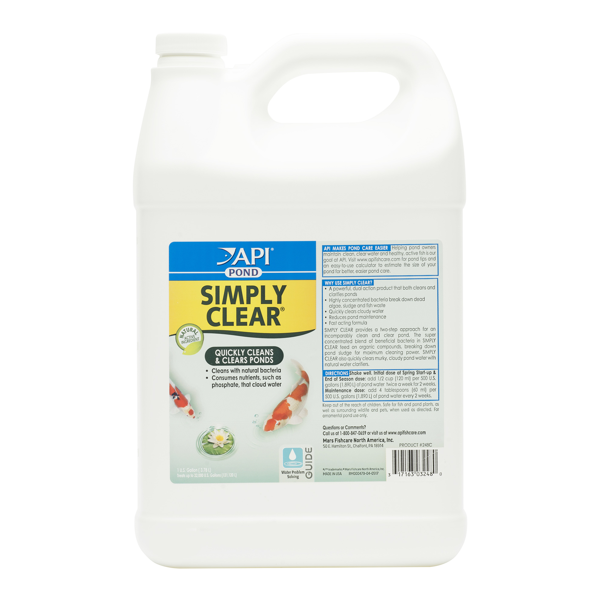 API Pond Simply Clear Bacterial Clarifier - Pond and Pet Direct