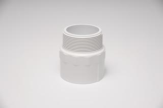 1" MIPT x 1" Slip, Adapter, PVC - Pond and Pet Direct